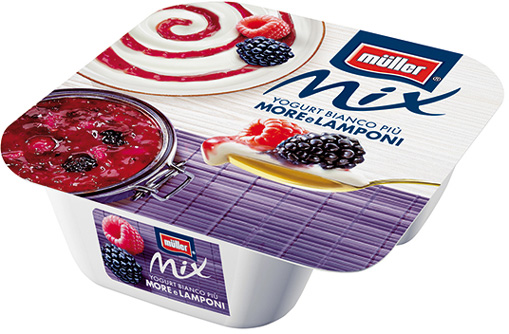 MULLER MIX YOGURT BIANC.MORE/LAMPON G150 (13990)